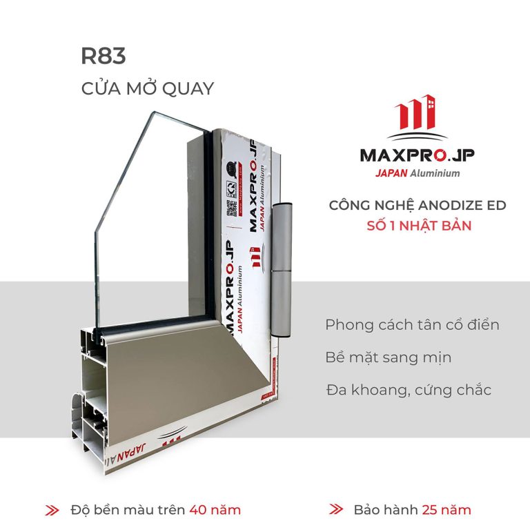 Nhôm Maxpro JP - Báo Giá Cửa Nhôm Maxpro JP